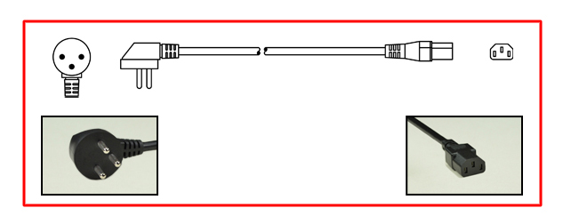 Israel Power Cords | Israel Power Cords and AC Cables