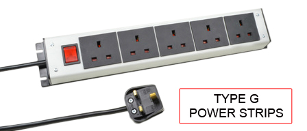 Primary Country known for using TYPE G power strips is the United ...